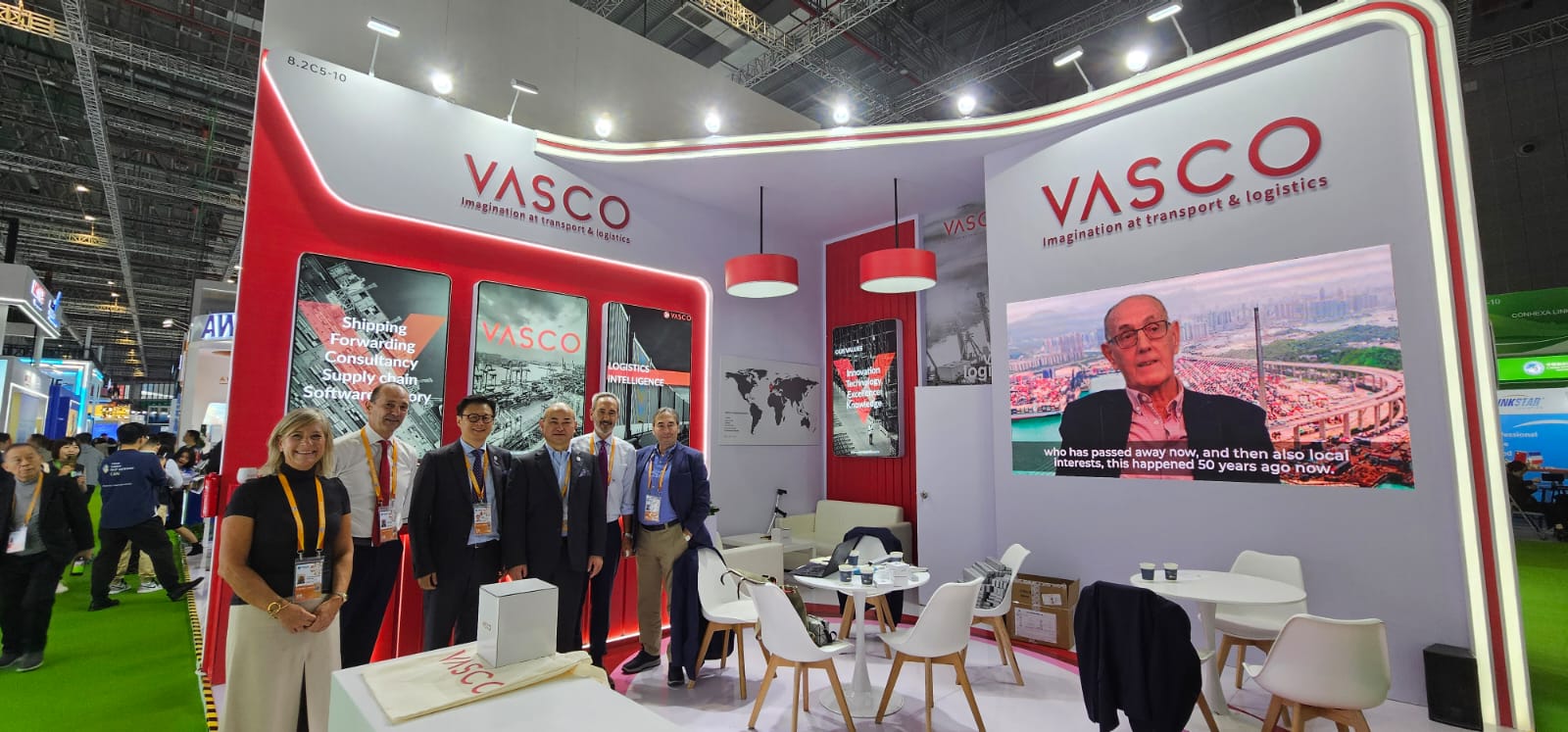 We presented our most global logistics offer in Shanghai and ...